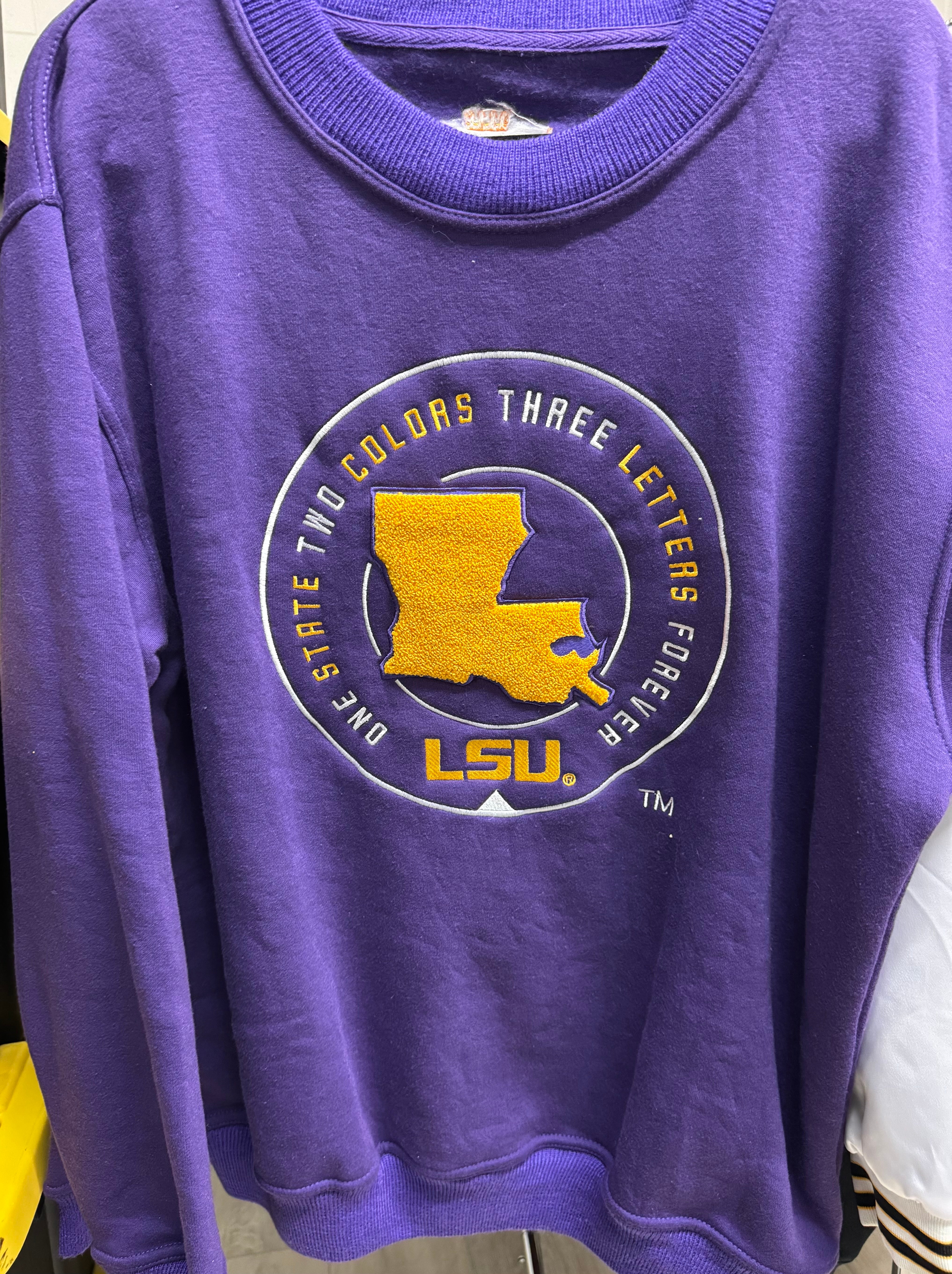 ALCollection LSU 1 State 2 Colors 3 Letters (Unisex) | Anthony Lawrence ...
