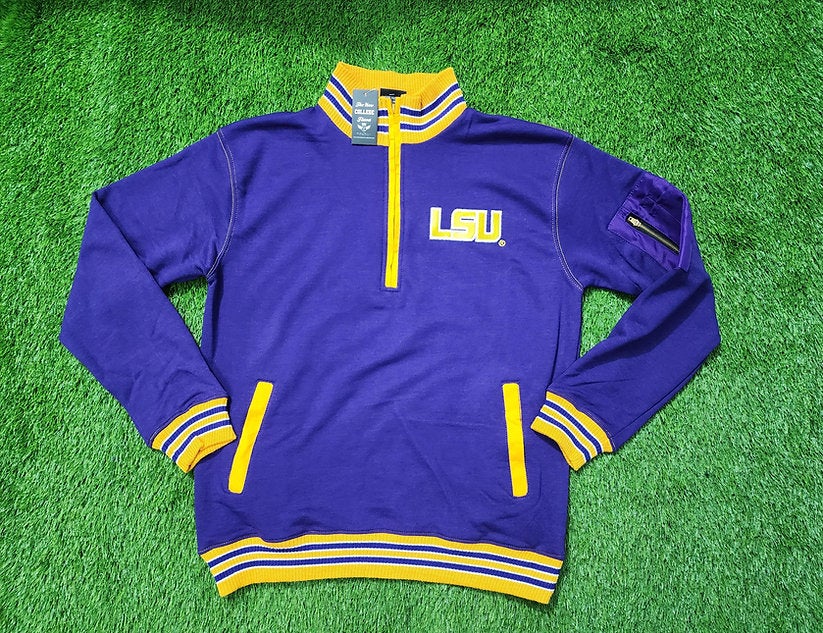ALCollection LSU Half Zip Fleece (Unisex) | Anthony Lawrence Collection